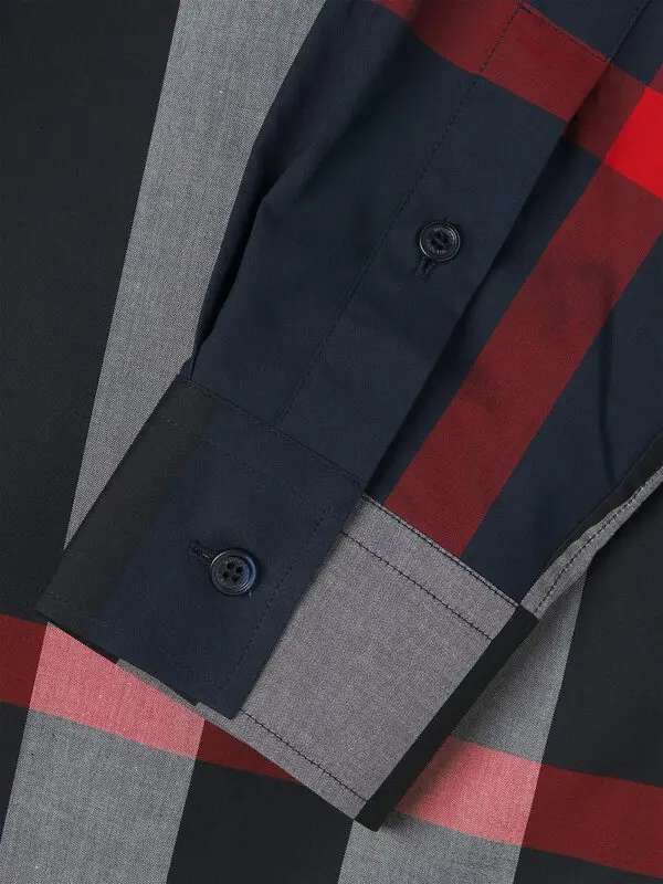 Burberry Summerton Check Button-front Shirt