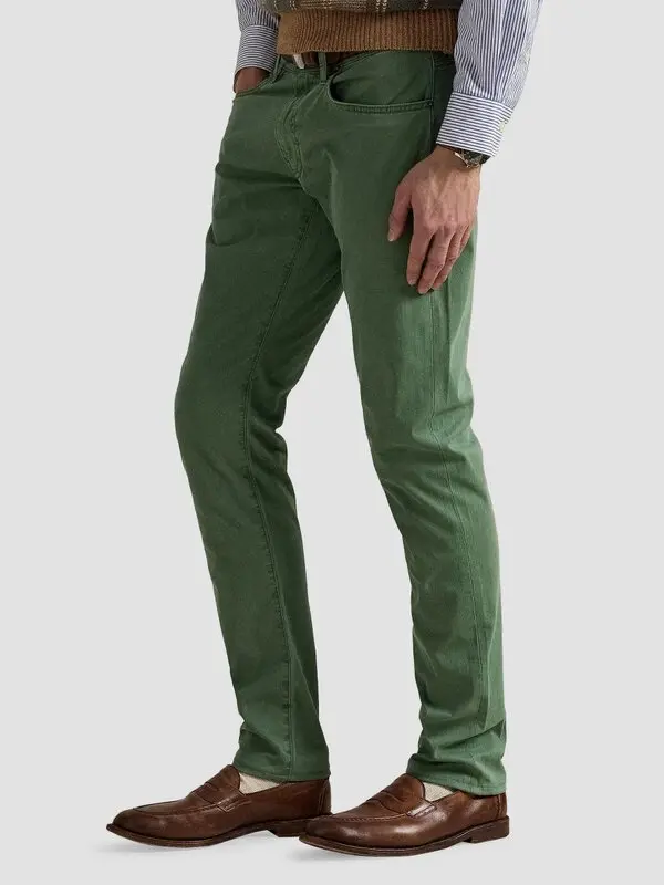 Polo Ralph Lauren Sullivan Slim-fit Stretch Twill Pants - Fatigue