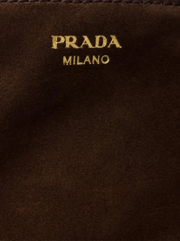 Prada Suede Boots - Brown
