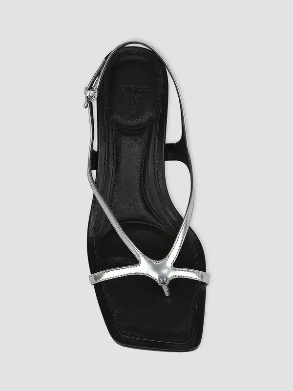 Vince Posie 45mm Leather Slingback Sandals