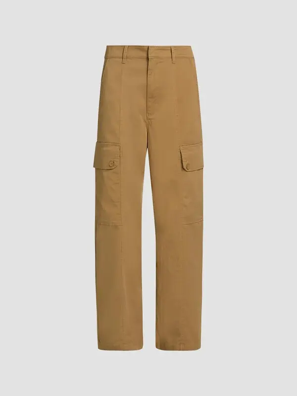 A.L.C. Carter Wide-leg Cargo Pants - Bark