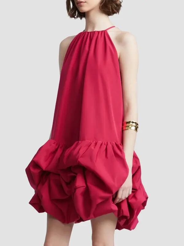 Bcbgmaxazria Car Swing Ruffled Minidress