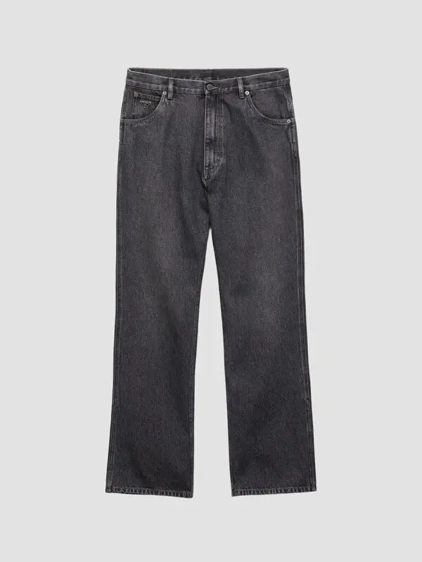 Prada Five-pocket Denim Jeans - Black