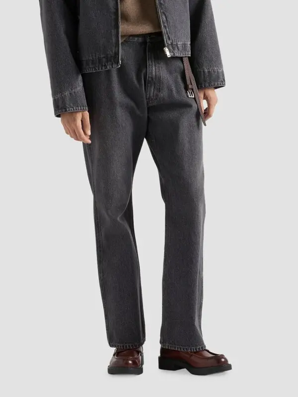 Prada Five-pocket Denim Jeans - Black