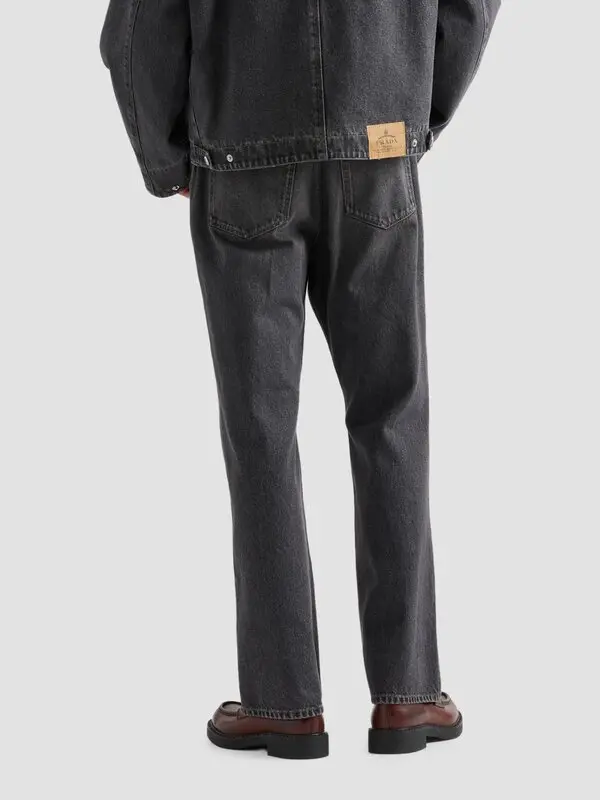 Prada Five-pocket Denim Jeans - Black