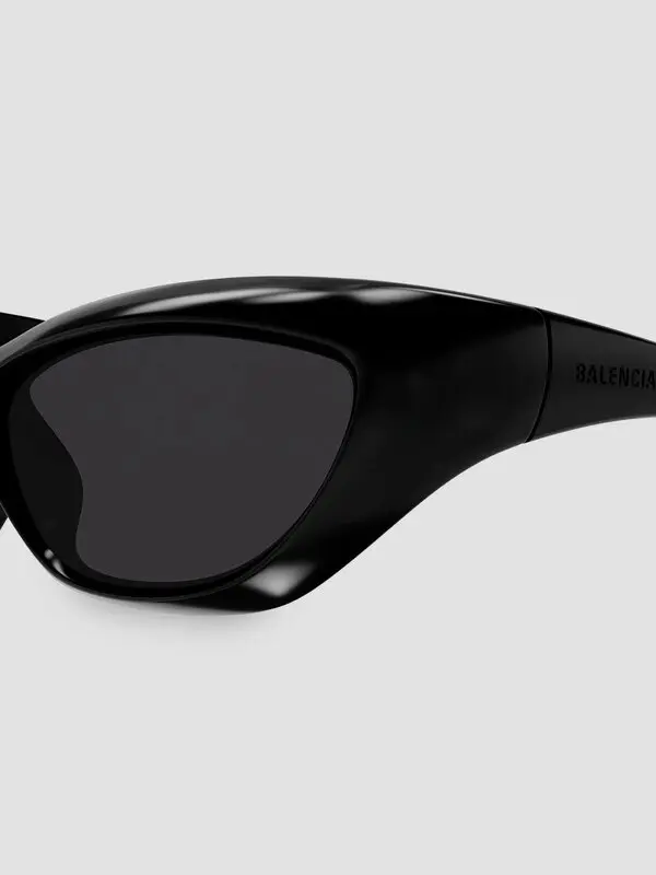 Balenciaga Racer 65mm Directional Sunglasses
