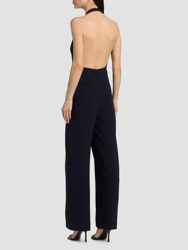 A.L.C. Eva Sleeveless Wide-leg Jumpsuit