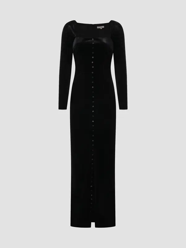 ET OCHS Bexley Stretch Velvet Gown