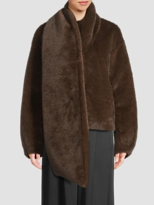 ET OCHS Adria Wrapped Scarf Jacket