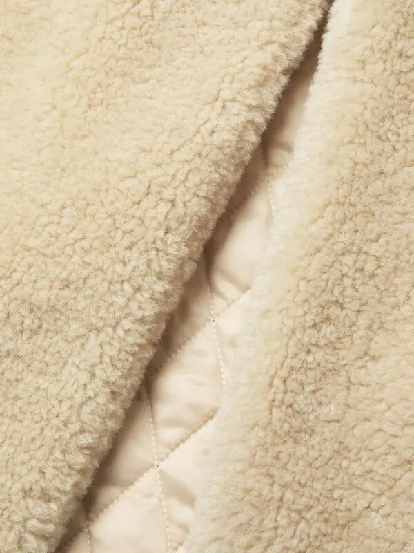 ET OCHS Jameson Collarless Faux Fur Coat