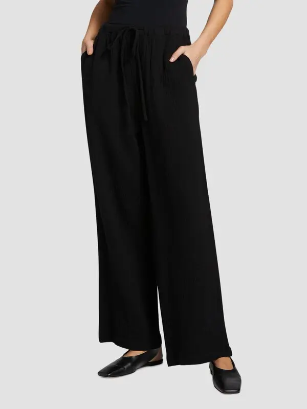 Rails Emmie Gauze Drawstring Wide-leg Pants