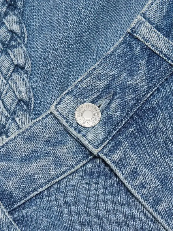 Simkhai Booker Braided Relaxed-fit Jeans