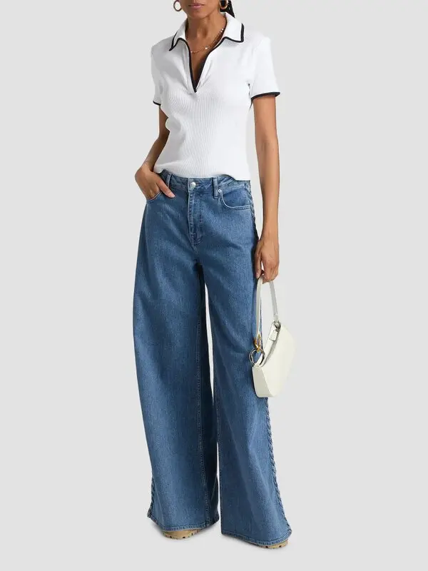 Simkhai Booker Braided Relaxed-fit Jeans