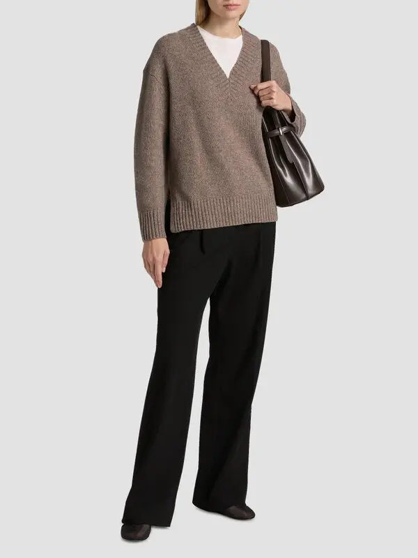 Rails Gisella Cashmere-silk V-neck Sweater
