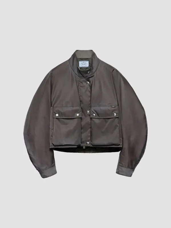 Prada Washed Nylon Blouson Jacket