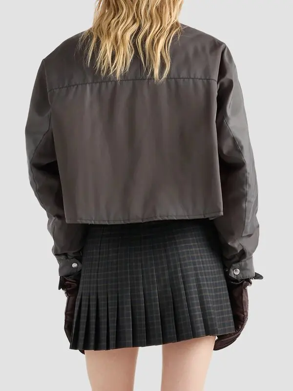 Prada Washed Nylon Blouson Jacket