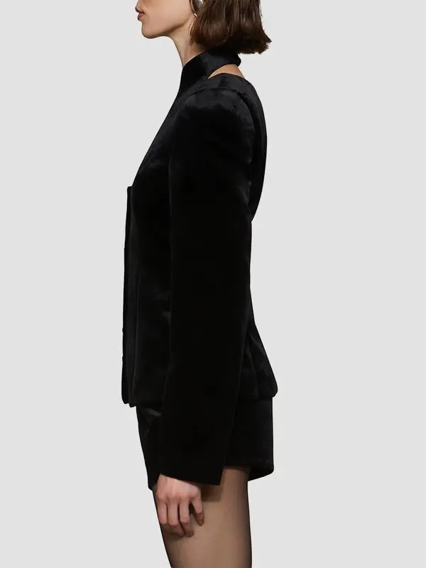 ET OCHS Vaud Tailored Velvet Jacket