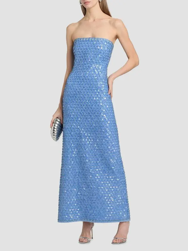 Simkhai Vanessa Embellished Maxi Dress