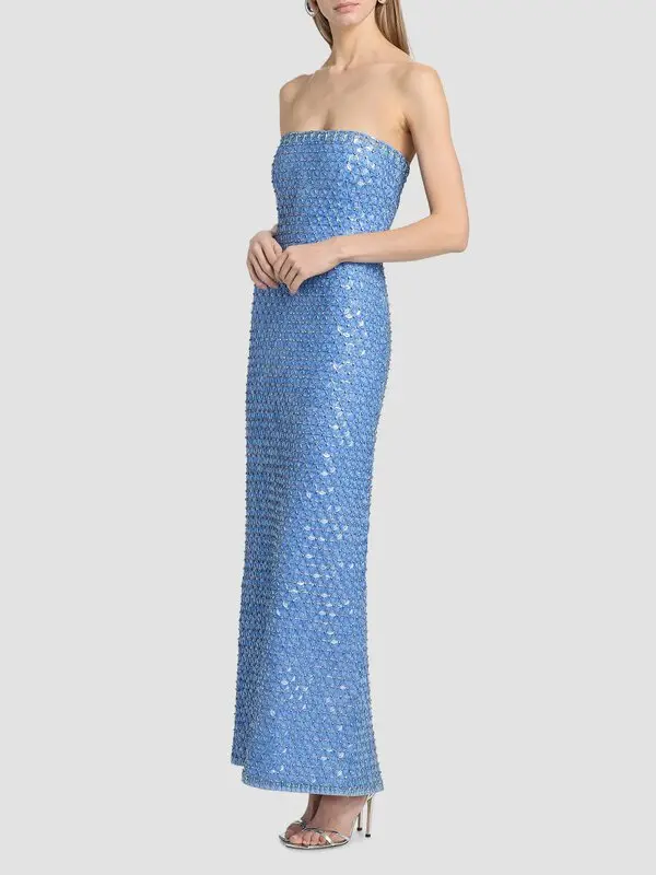 Simkhai Vanessa Embellished Maxi Dress