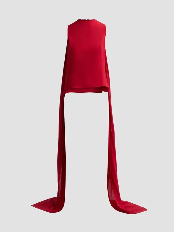 Michael Kors Opera Wool Blouse