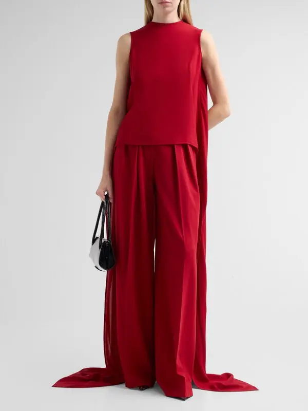 Michael Kors Opera Wool Blouse