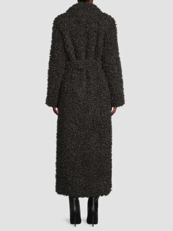 ET OCHS Wyatt Bouclé Faux Fur Coat