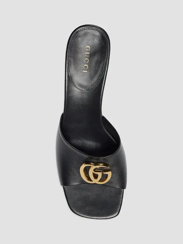 Gucci Marmont Gg 55mm Leather Sandals