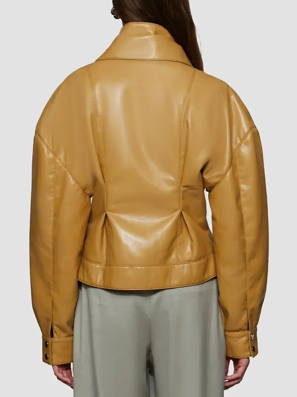 ET OCHS Tanner Faux-leather Jacket