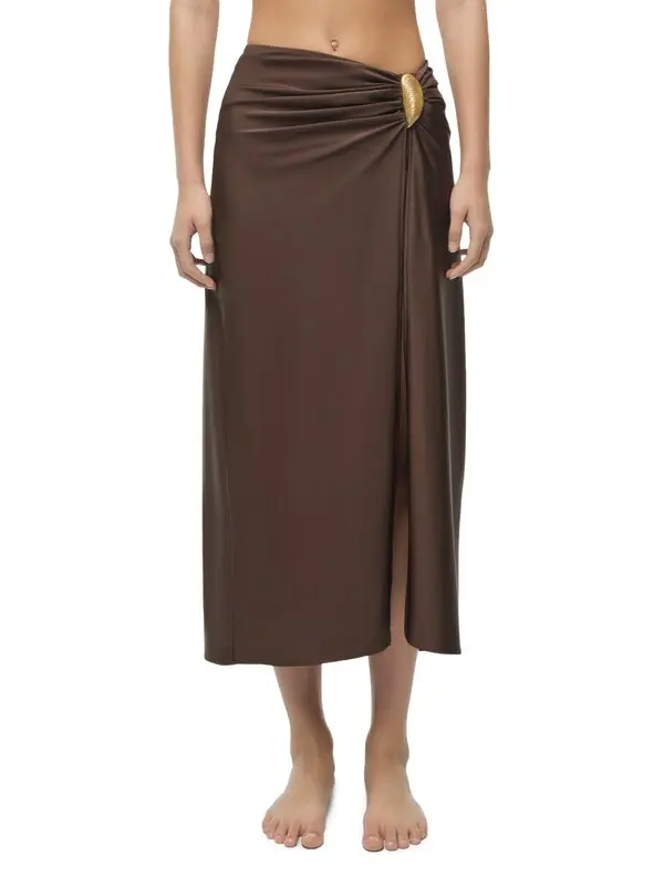Simkhai Eiana Shell Midi-skirt