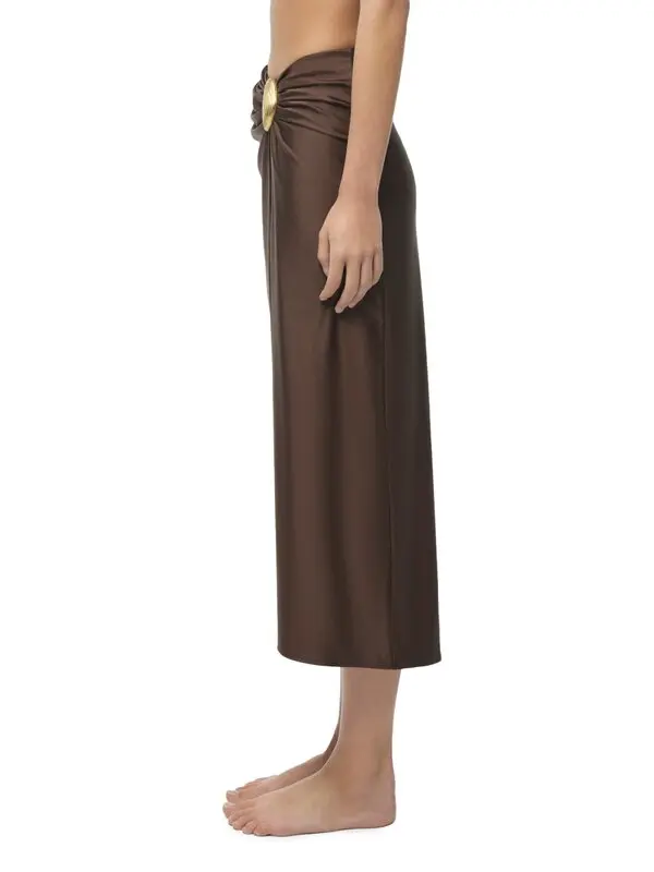 Simkhai Eiana Shell Midi-skirt