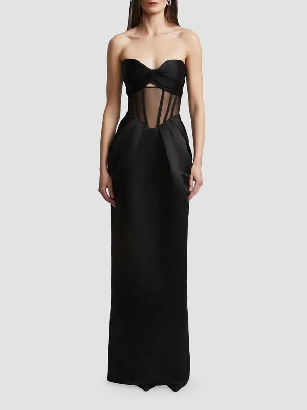Bcbgmaxazria Elizabeth Strapless Gown
