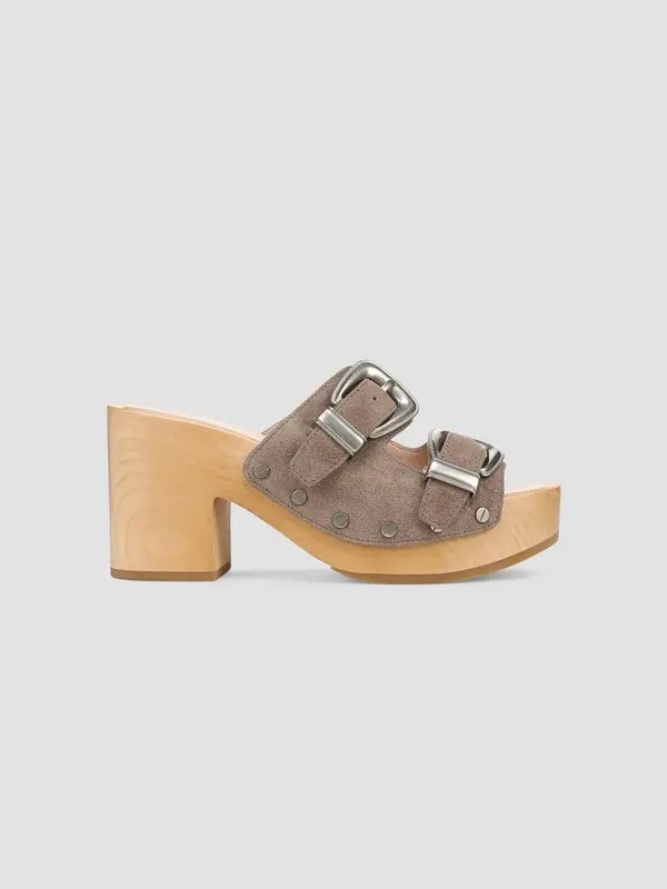 Veronica Beard Halifax 85mm Suede Platform Sandals