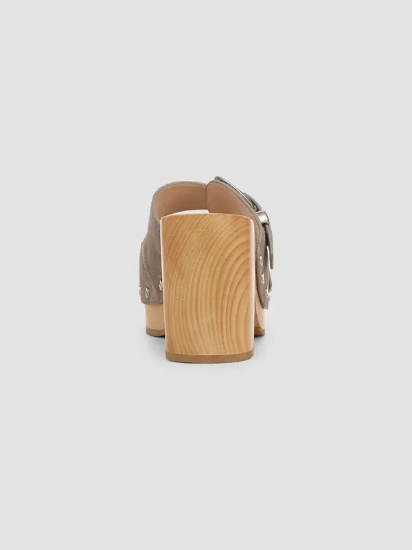 Veronica Beard Halifax 85mm Suede Platform Sandals