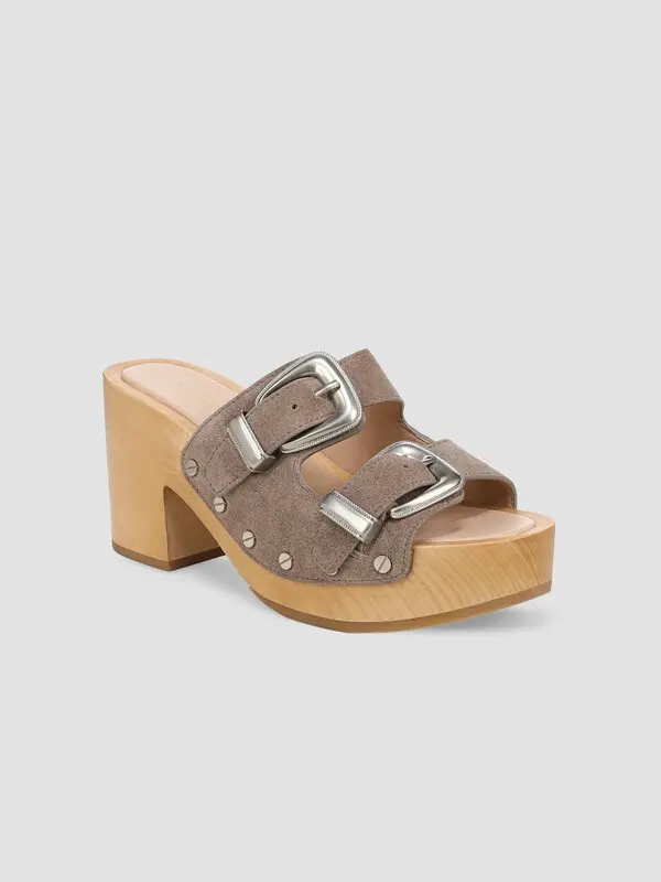 Veronica Beard Halifax 85mm Suede Platform Sandals