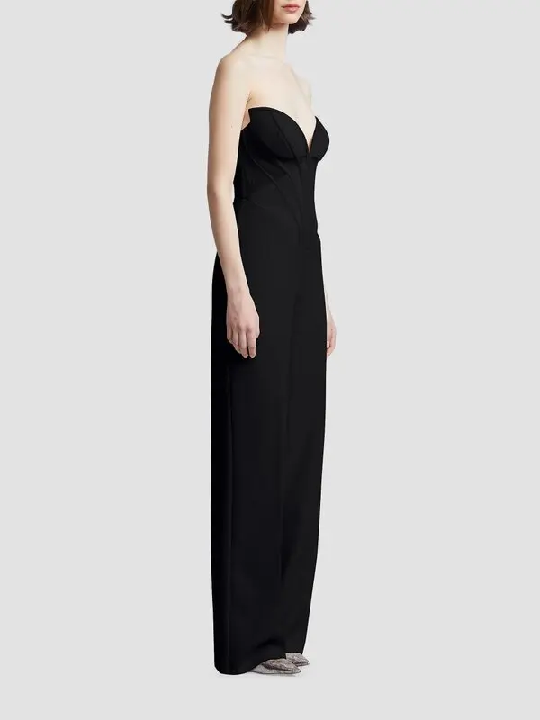 Bcbgmaxazria Electra Strapless Bustier Jumpsuit