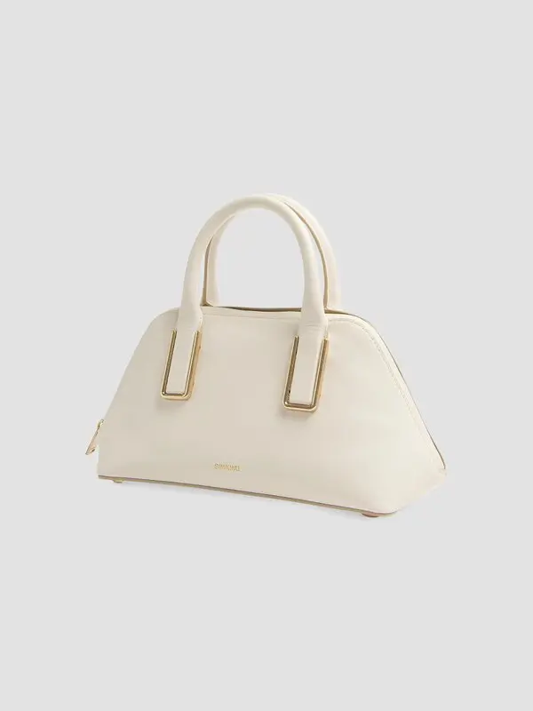 Simkhai Wynn Leather Top Handle Bag