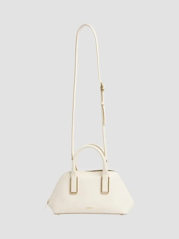 Simkhai Wynn Leather Top Handle Bag