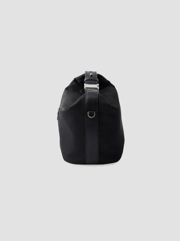 Prada Chérie Re-nylon Mini Top Handle Bag - Black