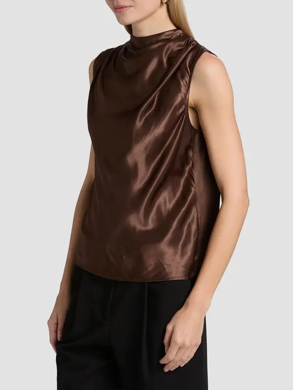 Rails Kaleen Draped Sleeveless Top