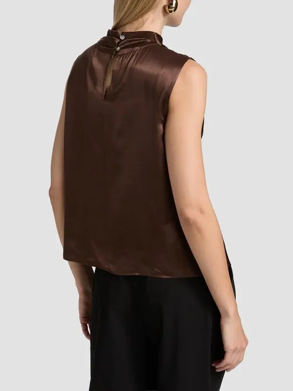 Rails Kaleen Draped Sleeveless Top