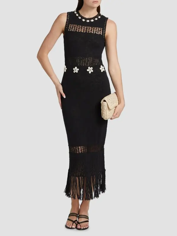Rails Kiana Stretch-cotton Knit Midi-dress