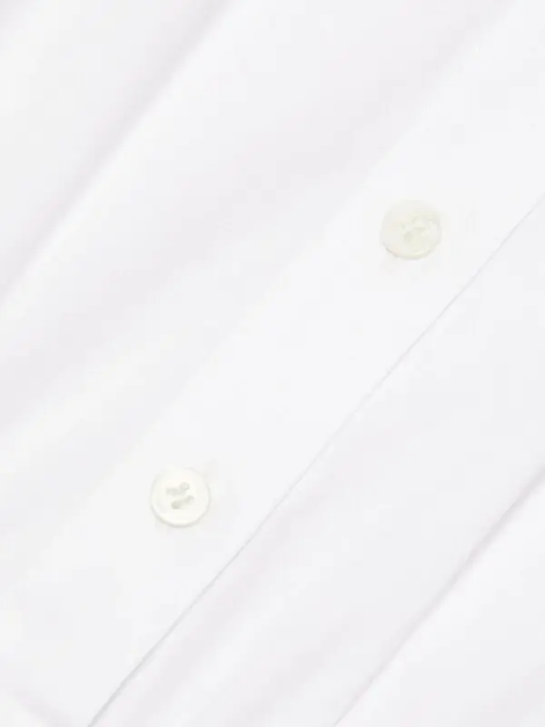 Staud Romy Stretch Poplin Fit & Flare Shirtdress