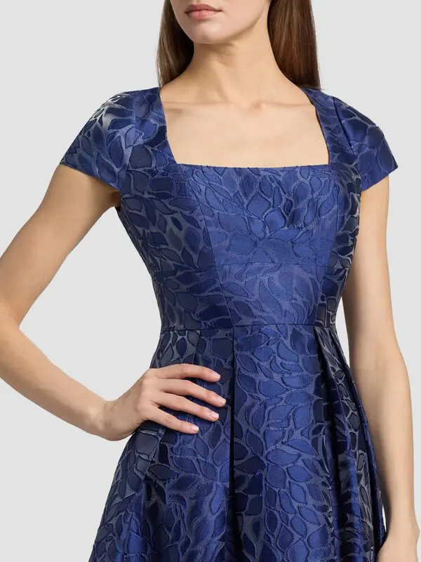KAY UNGER Ophelia Jacquard Gown
