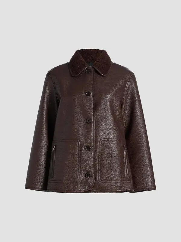 Rails Luis Faux-leather & -shearling Jacket