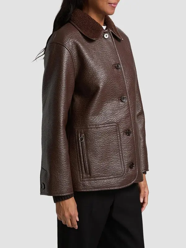 Rails Luis Faux-leather & -shearling Jacket