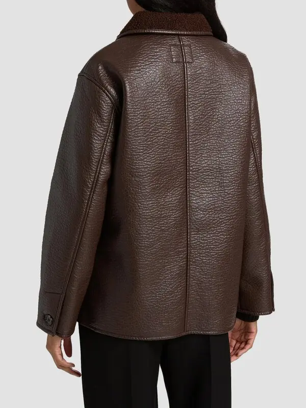 Rails Luis Faux-leather & -shearling Jacket