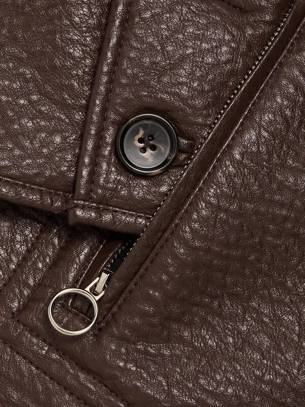 Rails Luis Faux-leather & -shearling Jacket