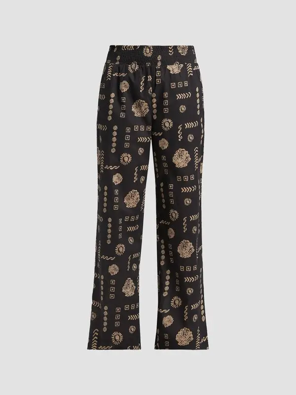 Rails Brendon Abstract Cotton Straight Pants