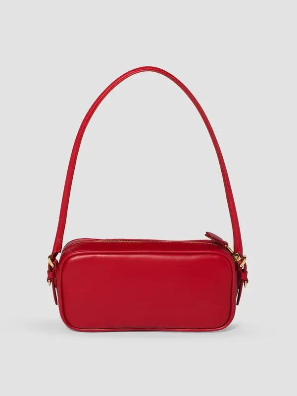 Miu Miu Leather Pouch - Red