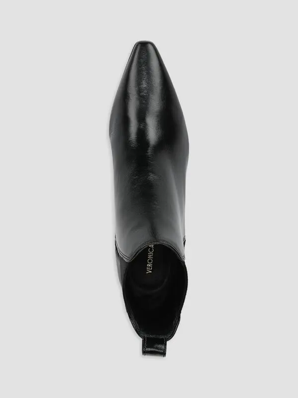 Veronica Beard Astra Leather Chelsea Short Boots